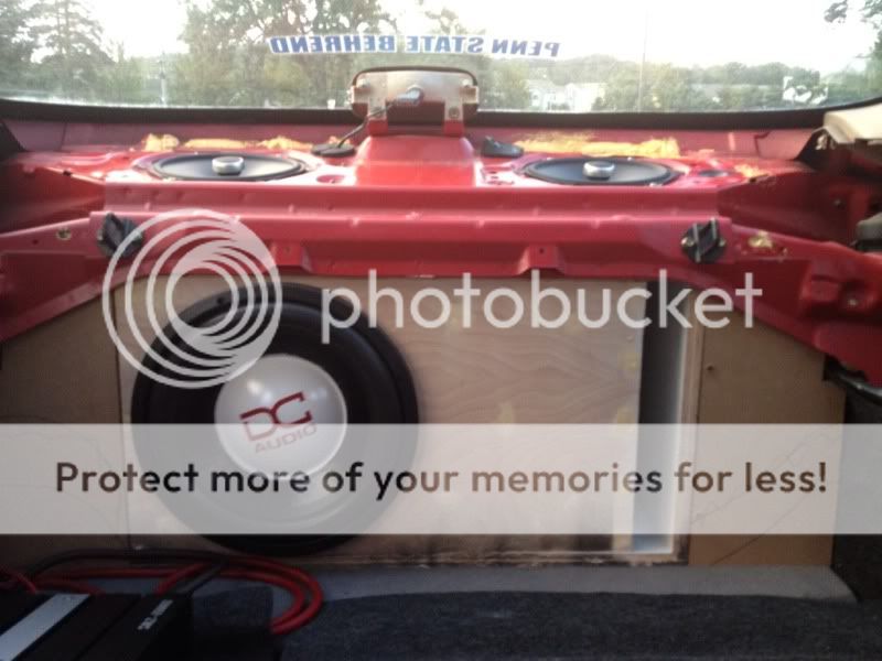 how to make a trunk wall - Subwoofers / Enclosures - Steve Meade Designs